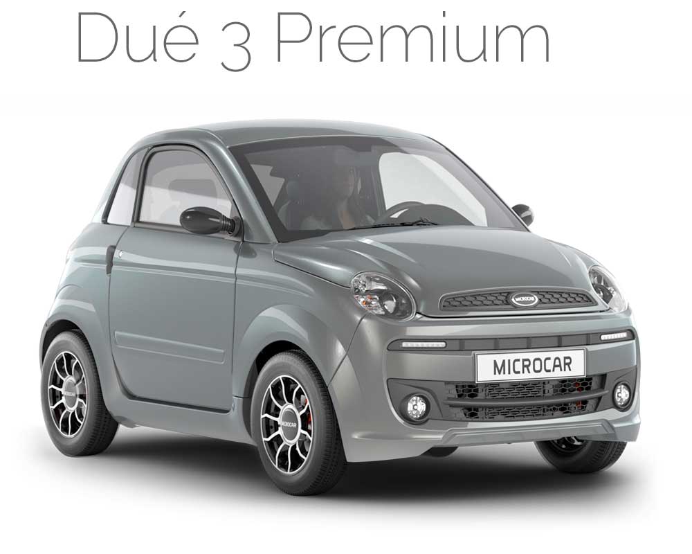 Microcar Dué - Das leichte und sichere Stadtauto
